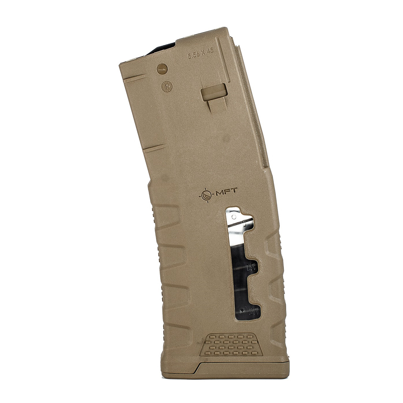 Mission First EXD Window AR15/M4 5.56x45 30 Skott Magasin FDE