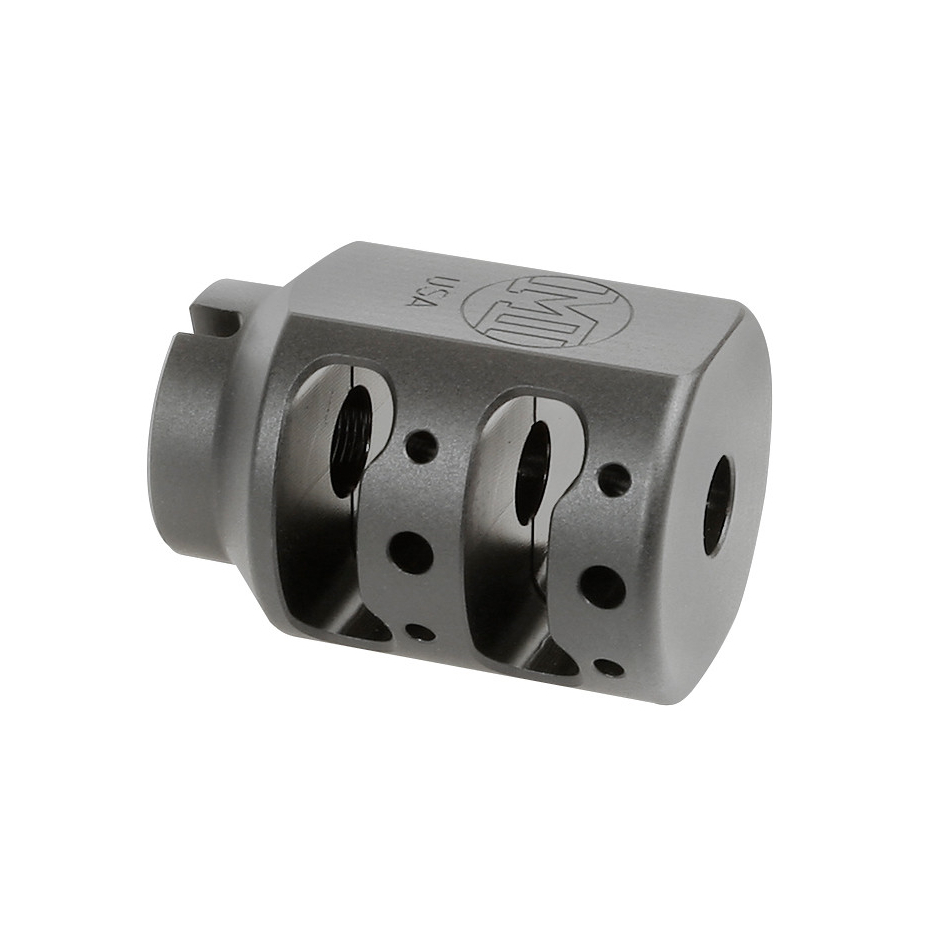 Midwest Alpha Tank Muzzle Brake 1/2x28 Svart